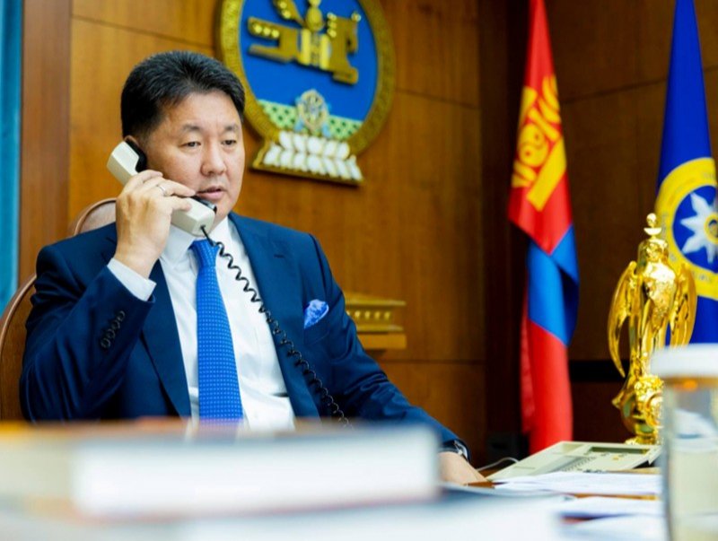 Ерөнхийлөгч У Хүрэлсүх “Бүс ба Зам” олон улсын хамтын ажиллагааны дээд түвшний чуулга уулзалтад